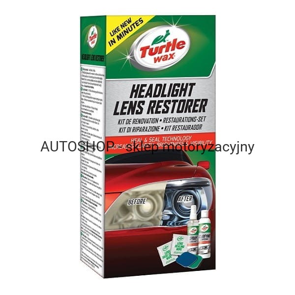 Turtle Wax 70-180 Zestaw do regeneracji reflektorów